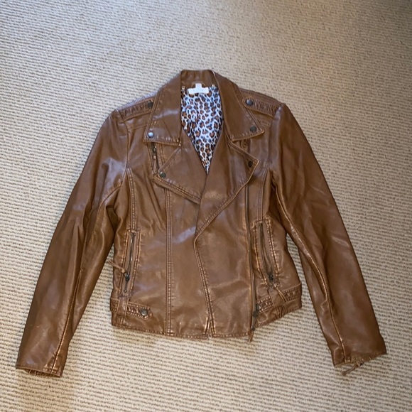 61 Jane | Jackets & Coats | 6 Jane Ladies Large Leather Jacket | Poshmark